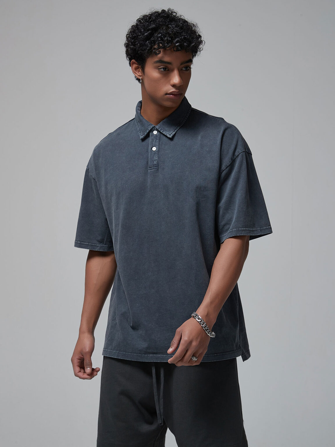 ARTIE Washed Polo Shirt - 3T Streetwear