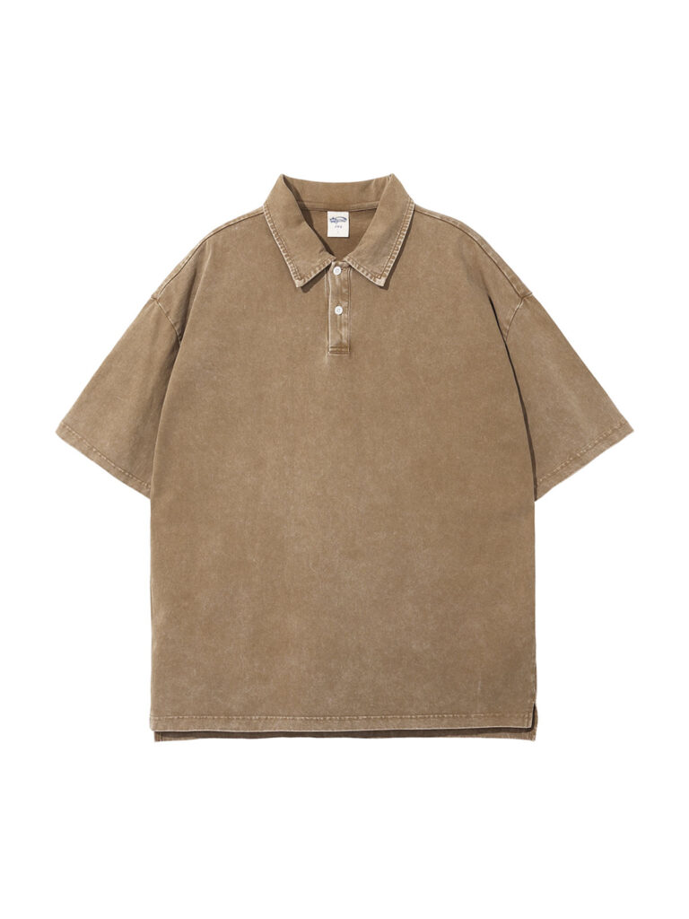 ARTIE Washed Polo Shirt - 3T Streetwear