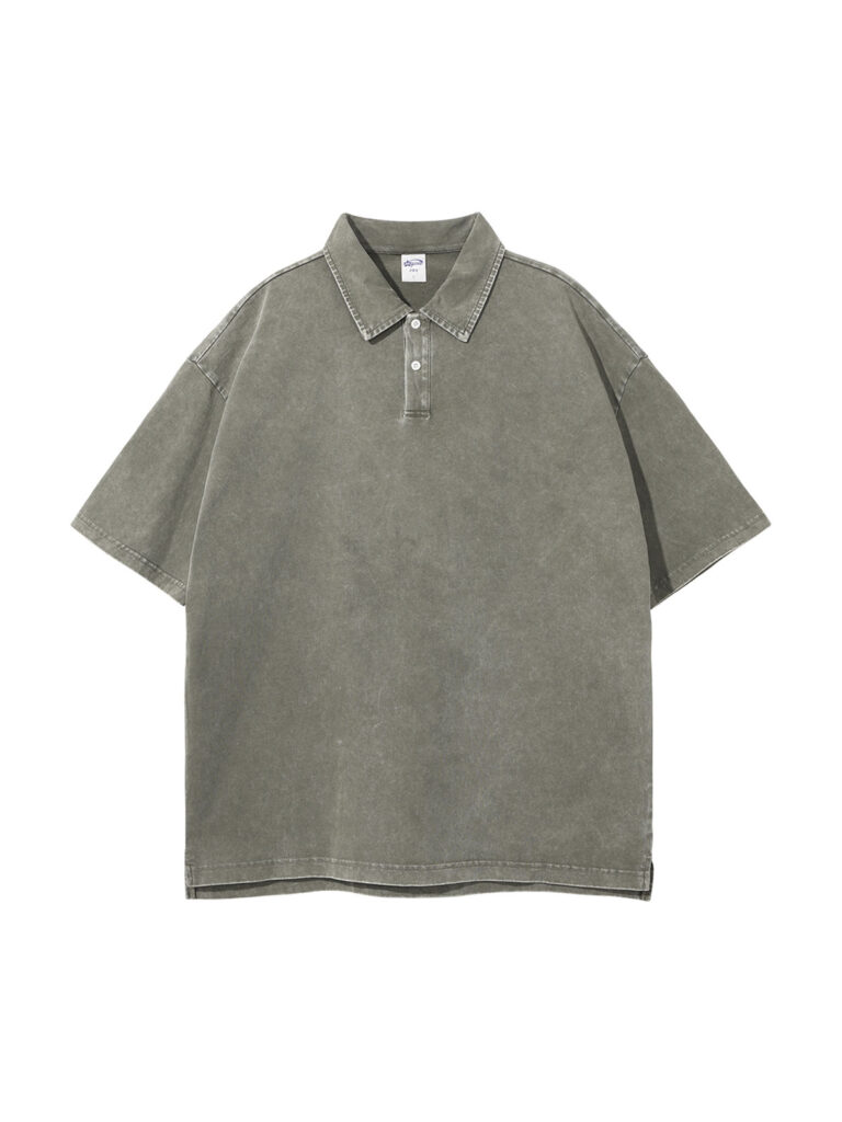 ARTIE Washed Polo Shirt - 3T Streetwear
